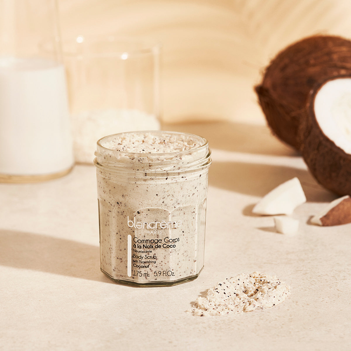 Coconut body scrub