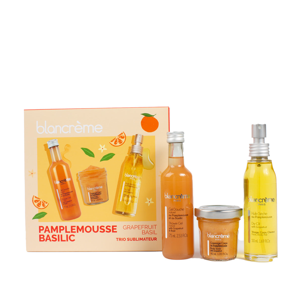 Coffret sublime corps - Pamplemousse & Basilic